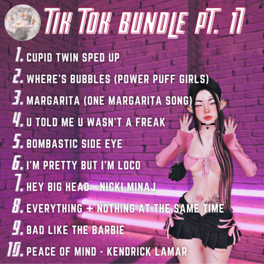 Second Life Marketplace - {BB} Gestures ~ tik tok gestures bundle pt. 17 (unpacker)